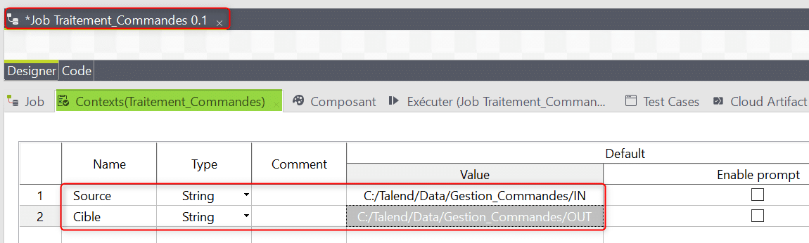 Traiter tous les fichiers d'un répertoire avec le composant tFileList