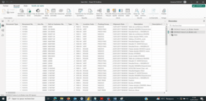 Création d’une mesure DAX dans power BI